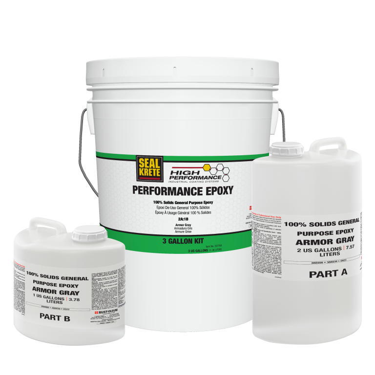 Performance Epoxy 100% Solids self leveling epoxy - Seal-Krete High ...